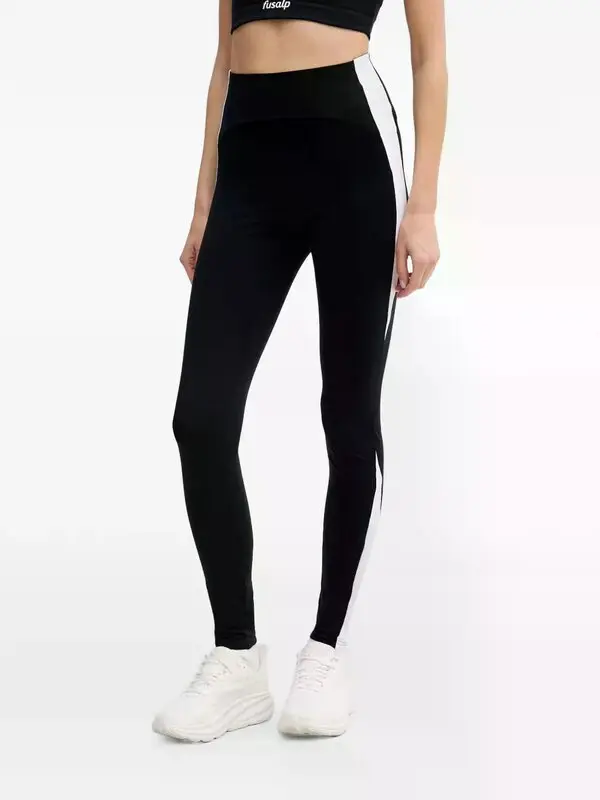 Fusalp Side-stripe Leggings - Black