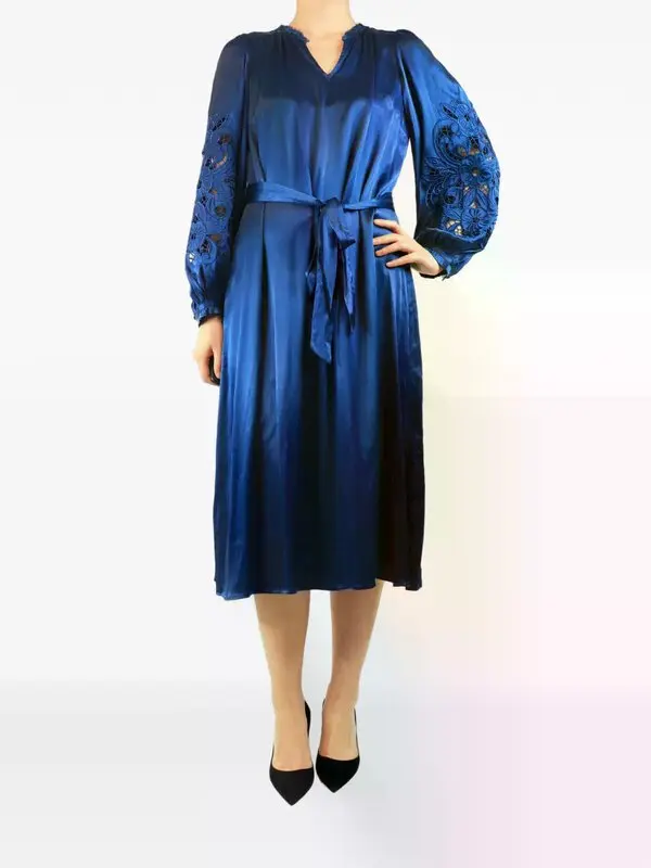 WYse Ciara Belted Midi Dress
