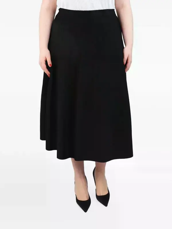 THE ROW Pleated Midi Skirt