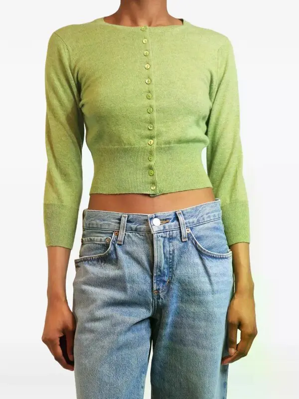 BRORA Cashmere Button-up Cardigan