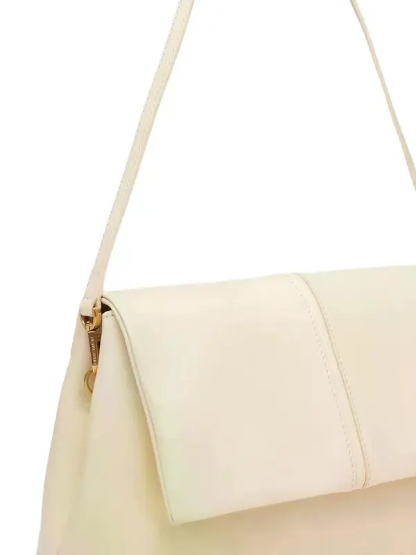 Manu Atelier The Fold Leather Shoulder Bag - Neutrals