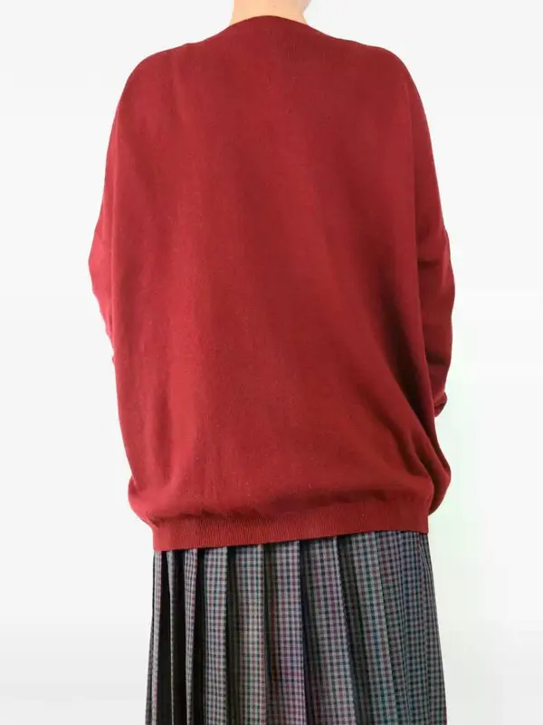 MERCI V-neck Wool Cardigan