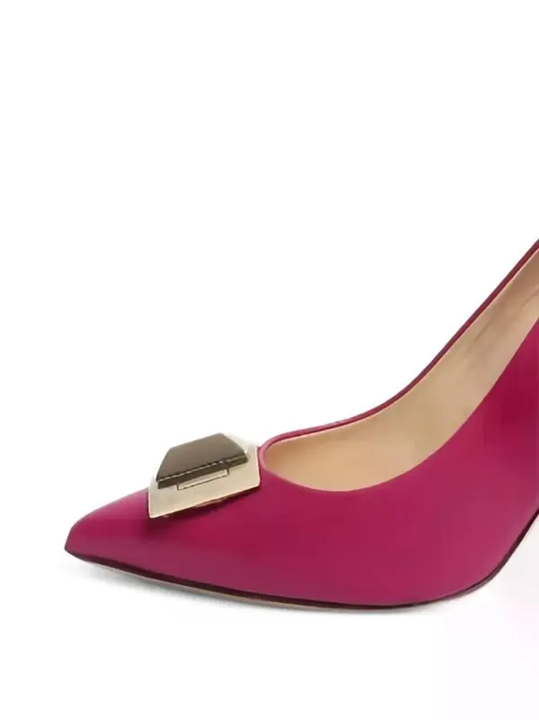 Emilio Pucci Leather Heeled Pumps