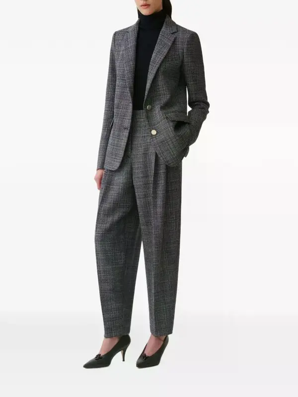 Fabiana Filippi Single-breasted Tweed Blazer