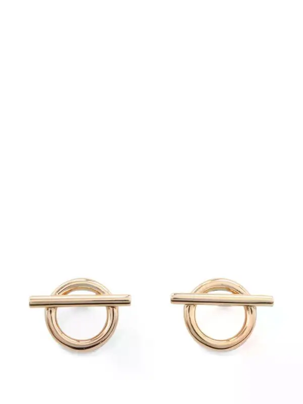 Hermès Finesse Logo-engraved Earrings