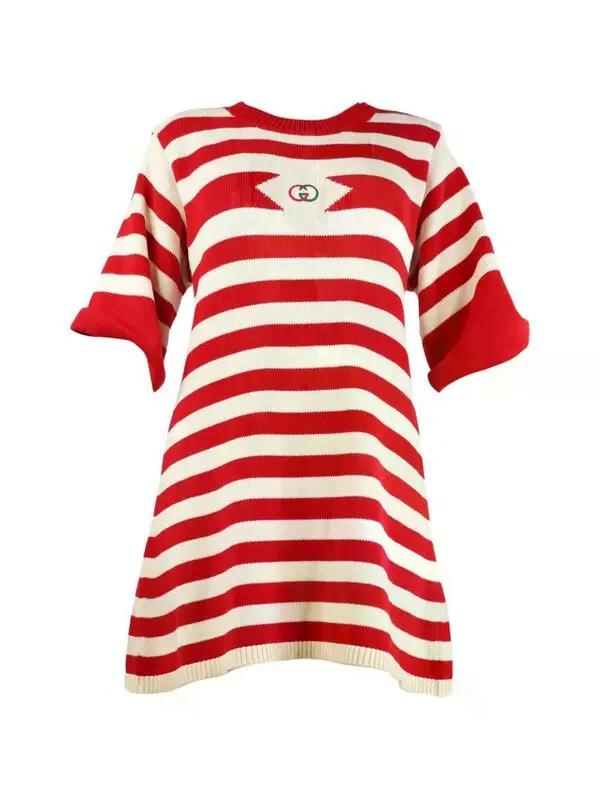 Gucci Mini Garden Striped Dress