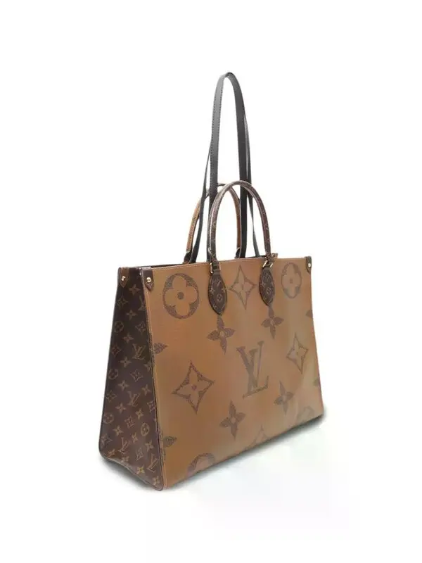 LOUIS VUITTON Monogram On-the-go Tote Bag - Brown
