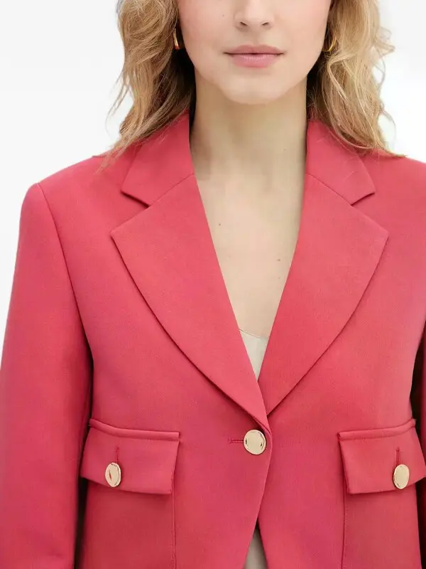BENETTON Cropped Notch-lapel Blazer