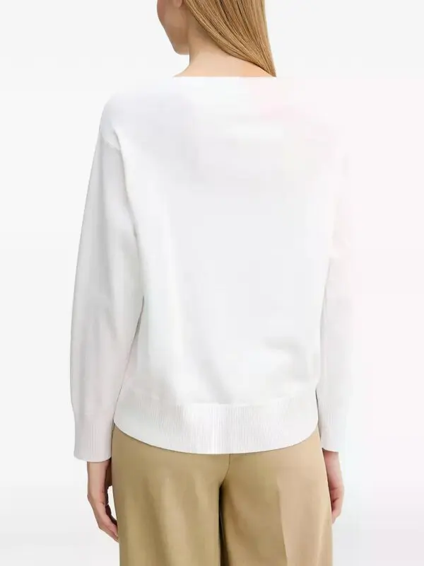 BENETTON Ribbed-trim Sweater