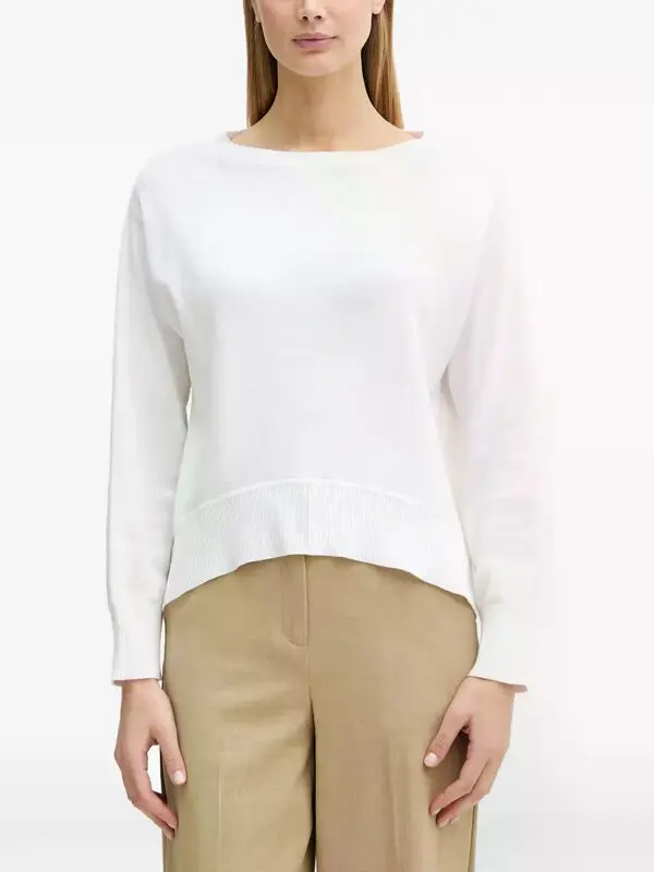 BENETTON Ribbed-trim Sweater