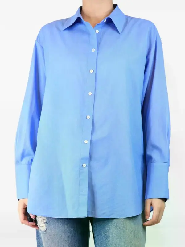 Attersee Long-sleeve Button-down Shirt - Blue