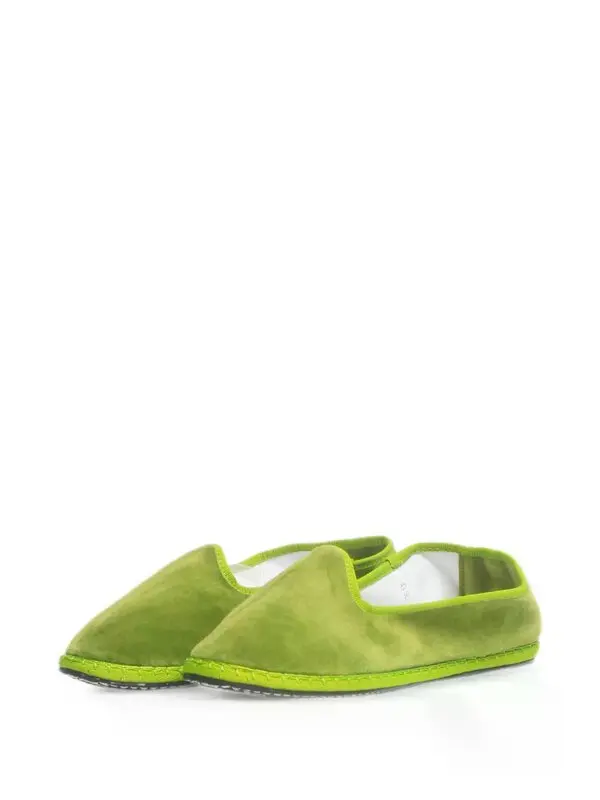 Closed Velvet Slippers