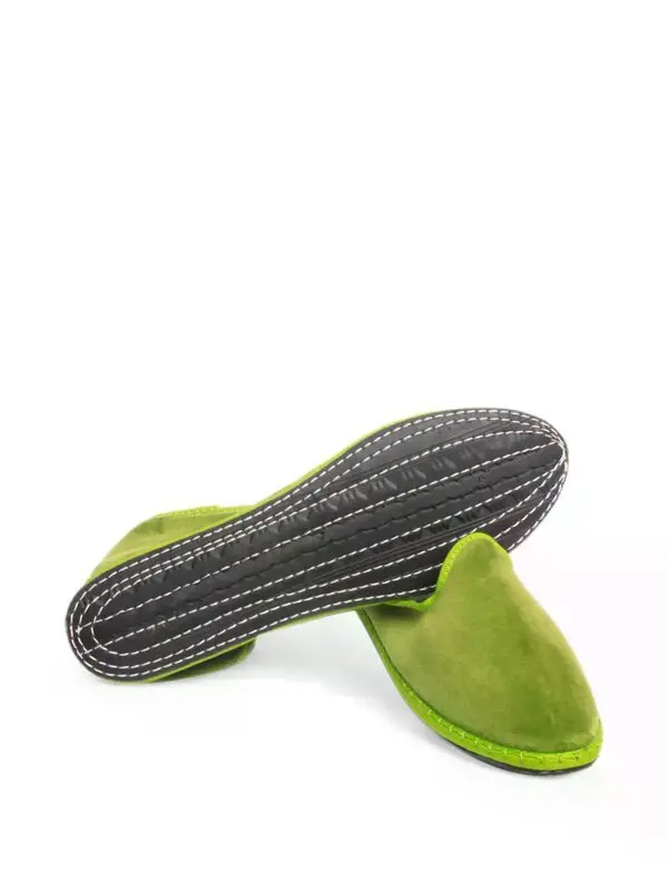 Closed Velvet Slippers