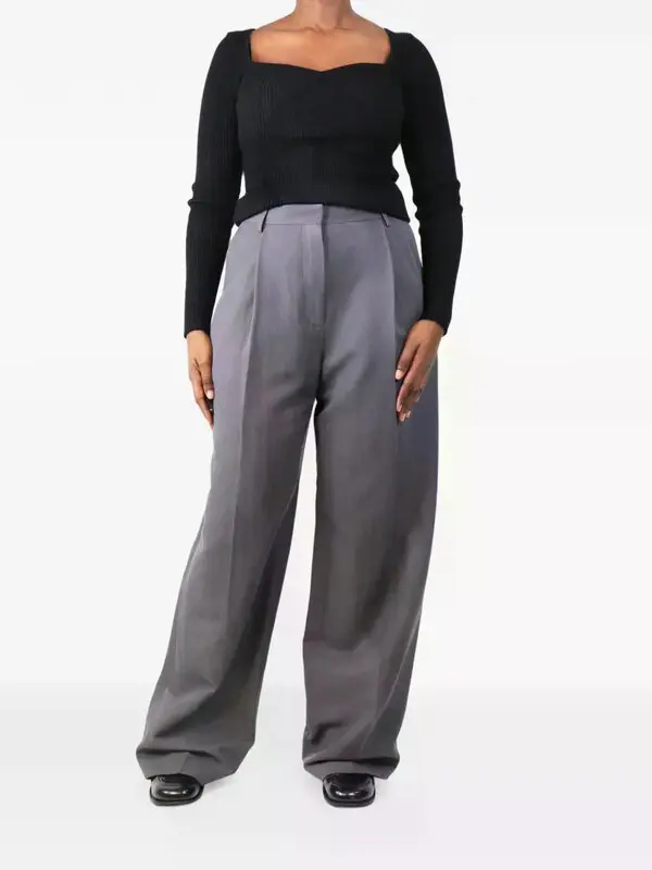 Dries Van Noten Pleated Wide-leg Trousers