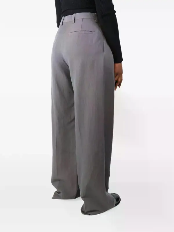 Dries Van Noten Pleated Wide-leg Trousers