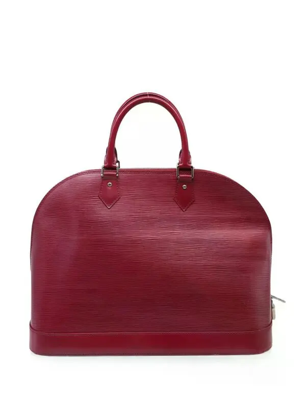 LOUIS VUITTON Alma Mm Top Handle Bag - Red