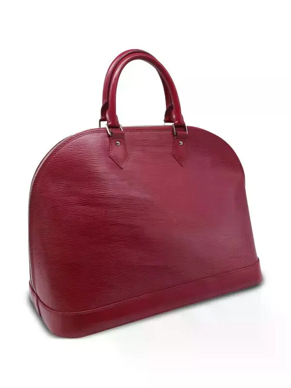 LOUIS VUITTON Alma Mm Top Handle Bag - Red