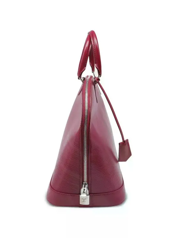 LOUIS VUITTON Alma Mm Top Handle Bag - Red