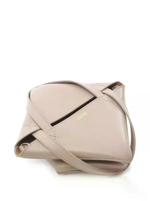 Loewe Mini Puzzle Fold Tote Bag - Neutrals
