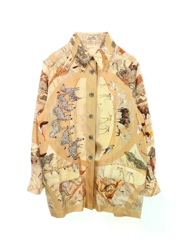 Hermès Tanzanie Silk Shirt