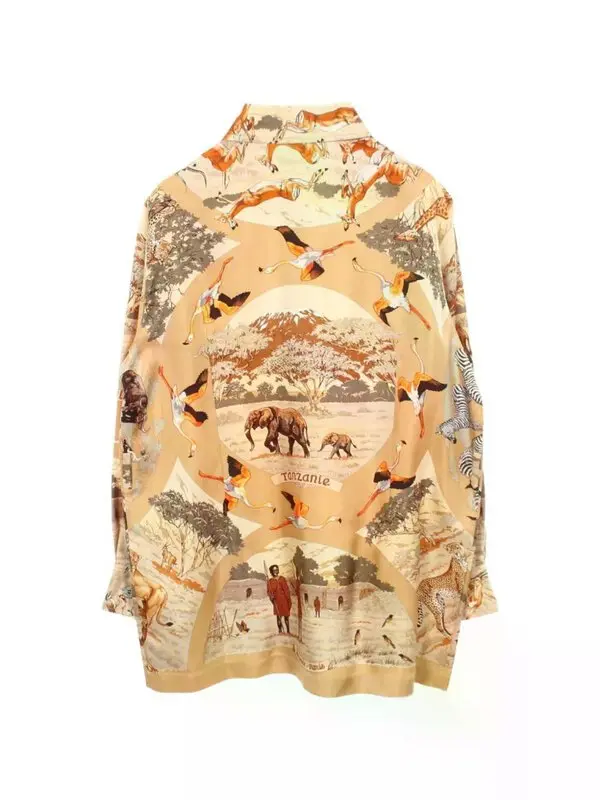 Hermès Tanzanie Silk Shirt