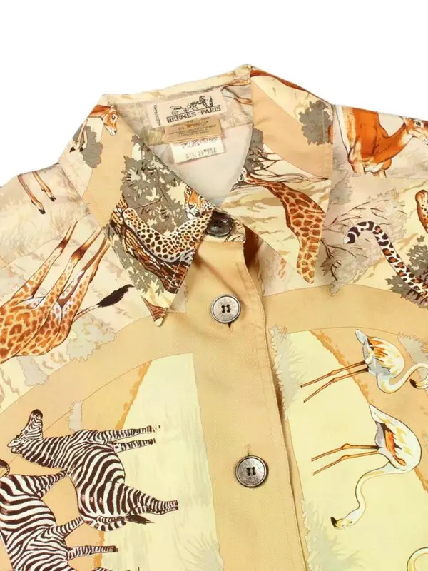 Hermès Tanzanie Silk Shirt