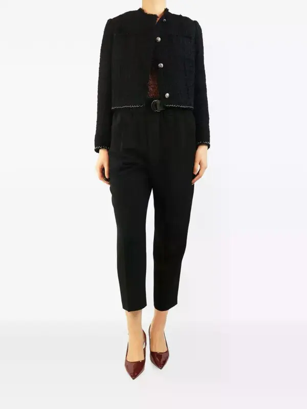 Brunello Cucinelli Belted High-waist Trousers