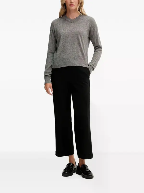 BENETTON V-neck Knitted Sweater