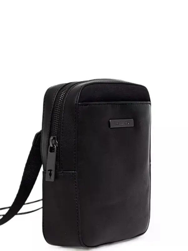 TRUSSARDI Small Travel Logo-plaque Messenger Bag