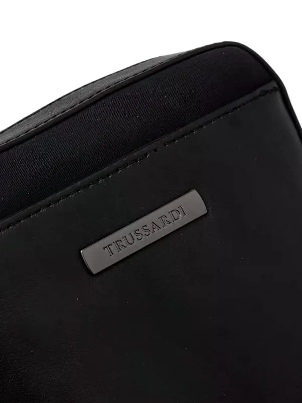 TRUSSARDI Small Travel Logo-plaque Messenger Bag