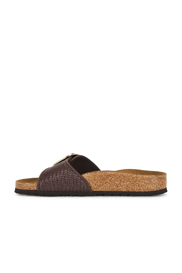 BIRKENSTOCK Madrid Big Buckle Slide - Carafe