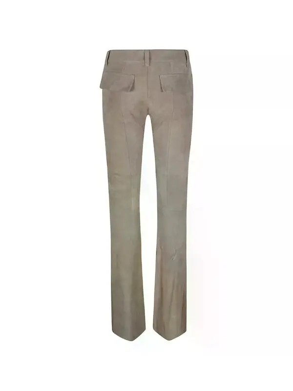 Stouls Suede Flared Trousers