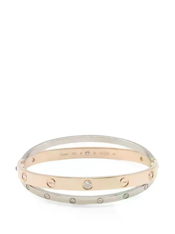 Cartier Love Diamond Bracelet - Pink