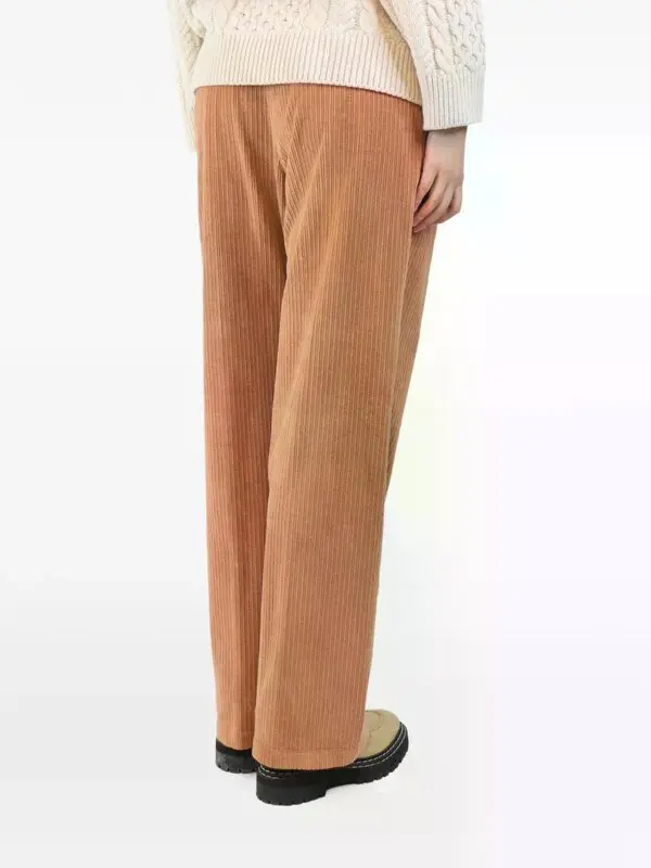 Masscob Dusty Corduroy Pleated Wide-leg Trousers