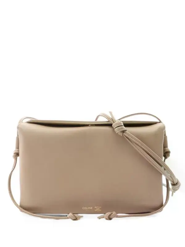 Celine Trio Flap Shoulder Bag - Neutrals