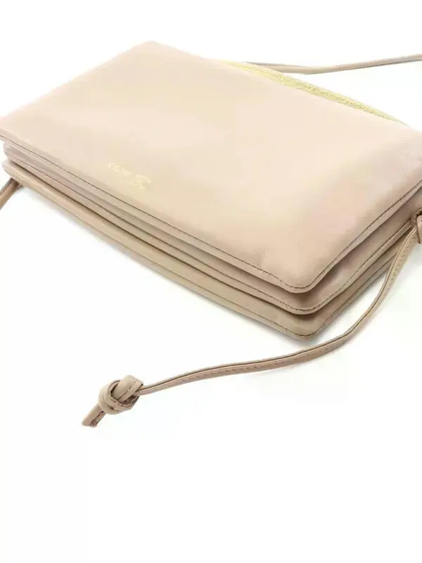 Celine Trio Flap Shoulder Bag - Neutrals
