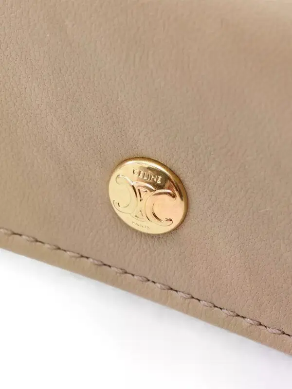 Celine Trio Flap Shoulder Bag - Neutrals