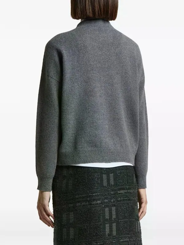 Peserico Sequin Embellished Drop Shoulder Jumper