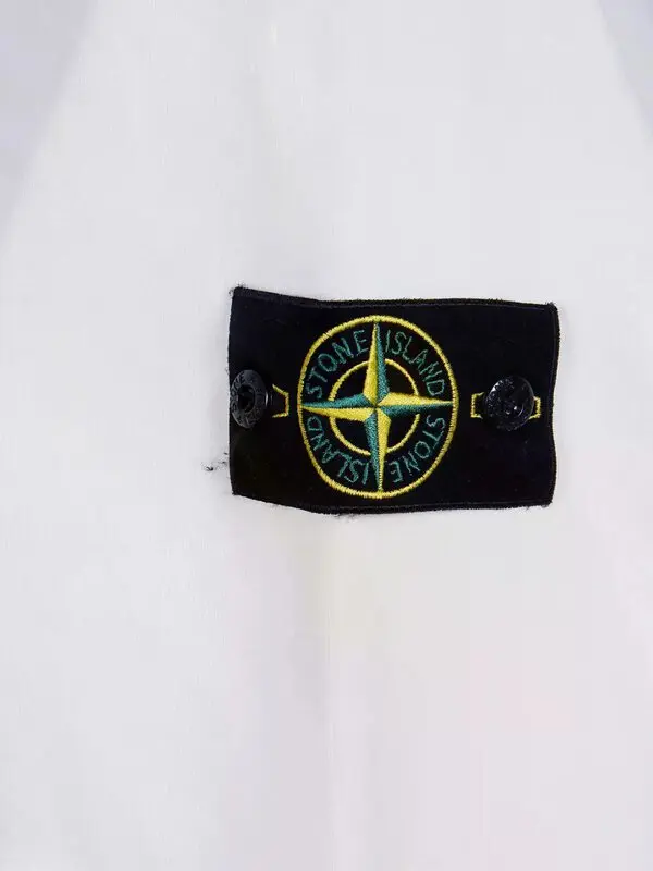 Stone Island Logo-patch Raglan-sleeve Sweatshirt