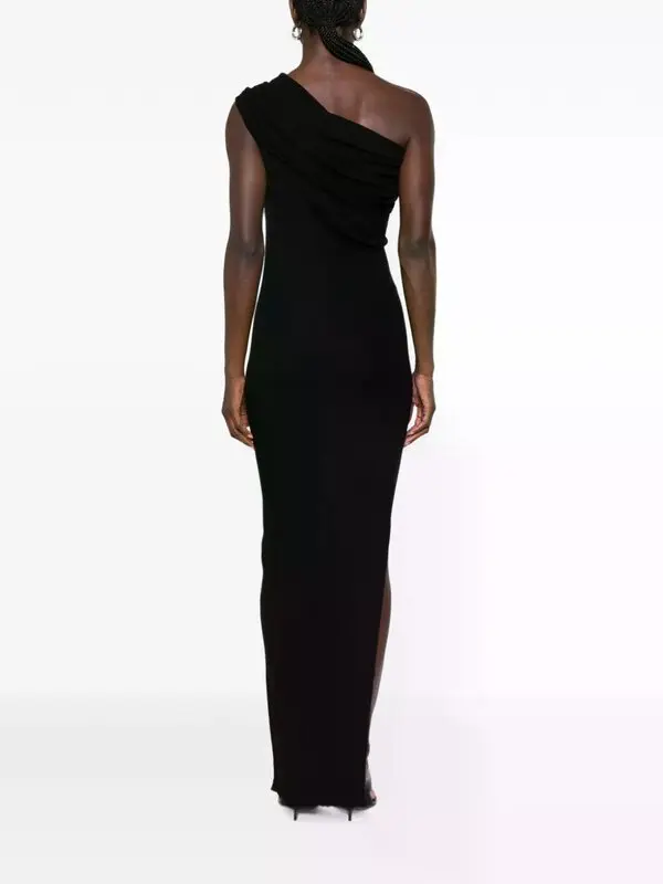 Rick Owens Athena One-shoulder Draped Dress
