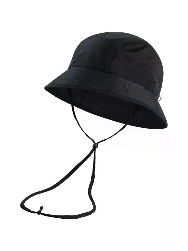 ODLO Mesh-panel Drawstring Bucket Hat - Black