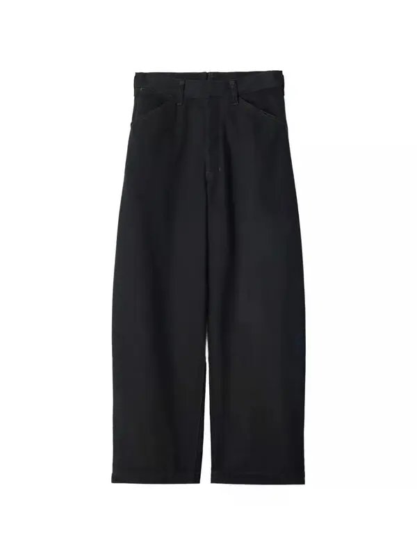 LEMAIRE Contrast Stitch Straight-leg Trousers