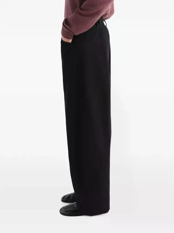 LEMAIRE Contrast Stitch Straight-leg Trousers