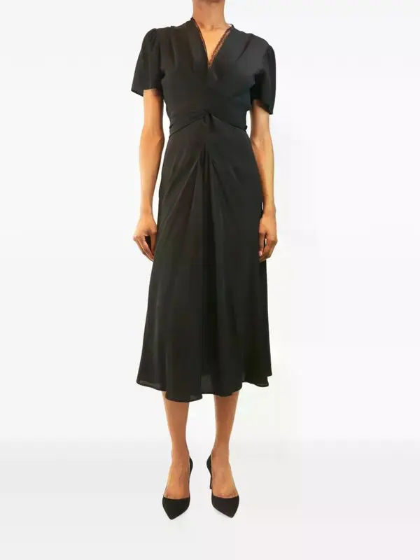 Prada Draped Midi Dress