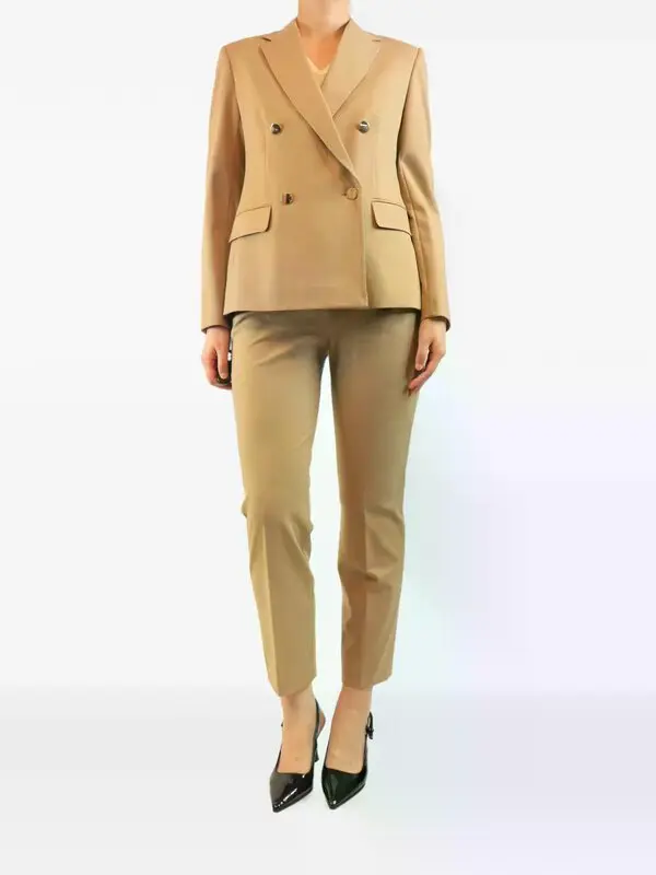 Max Mara Double-breasted Trouser Suit