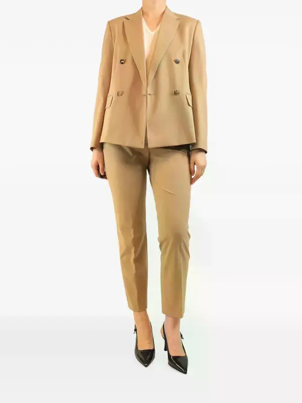 Max Mara Double-breasted Trouser Suit