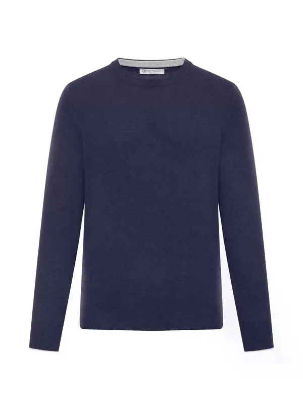 Brunello Cucinelli Crew-neck Cashmere Sweater