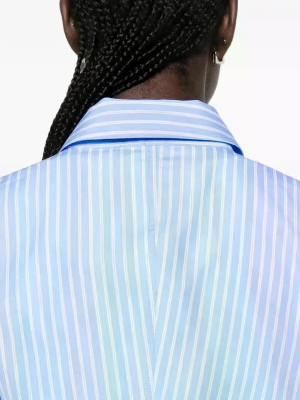 TOTEME Striped Poplin Shirt