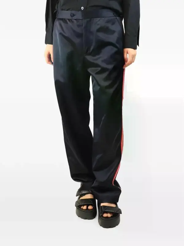BODE Major League Side-stripe Trousers - Blue