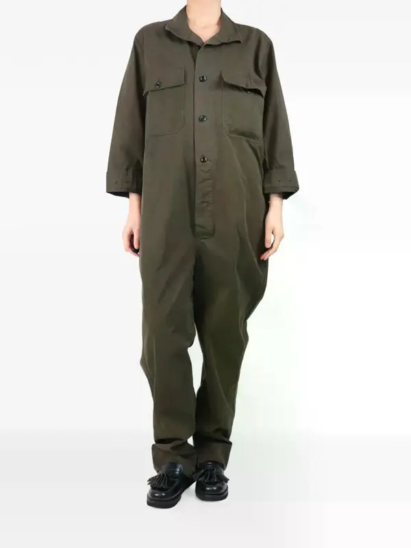 MARGARET HOWELL Oversized Jumpsuit - Green